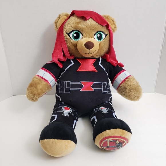 Build-A-Bear | Toys | Build A Bear Marvel Black Widow Plush Bear Doll ...